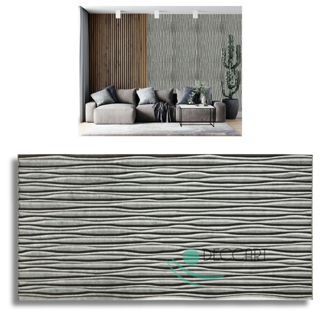 Panele Ścienne PCV Concrete - DECCART